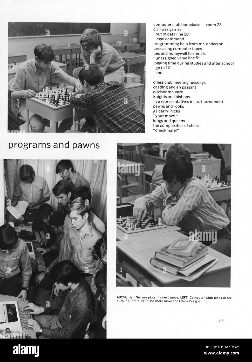 This 1971 Southwest High School yearbook captures key events of the ...