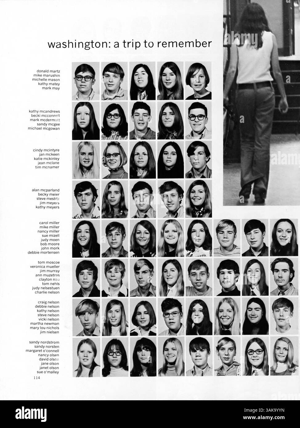 The 1971 yearbook from Southwest High School features the key events ...