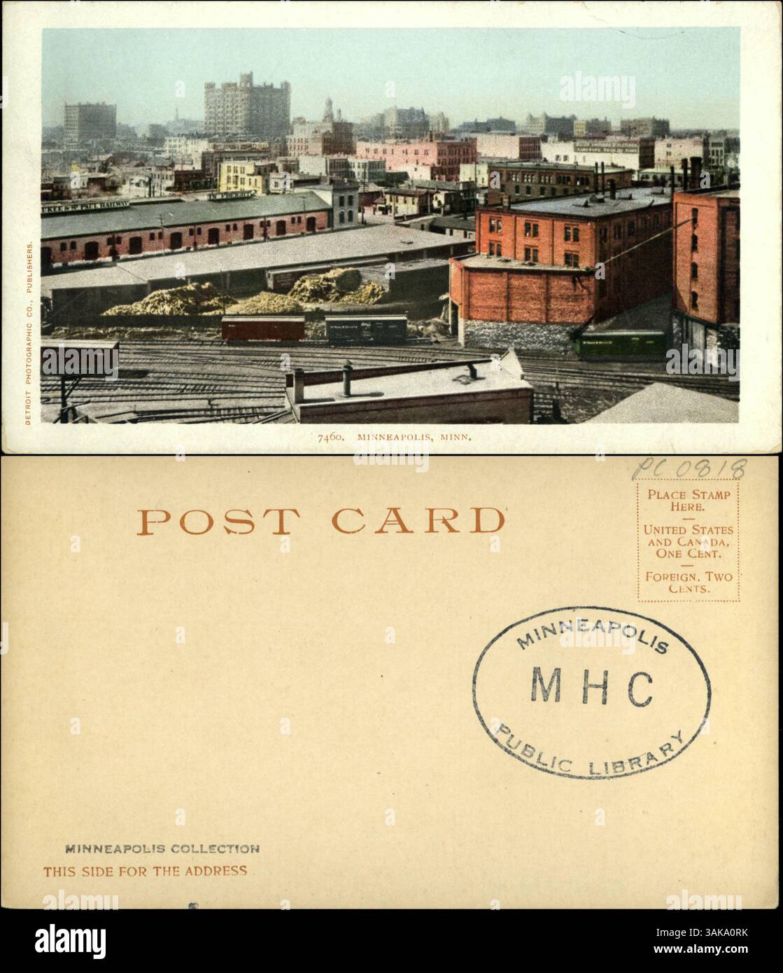 Aerial view of Minneapolis, Minnesota, showcasing its urban landscape ...