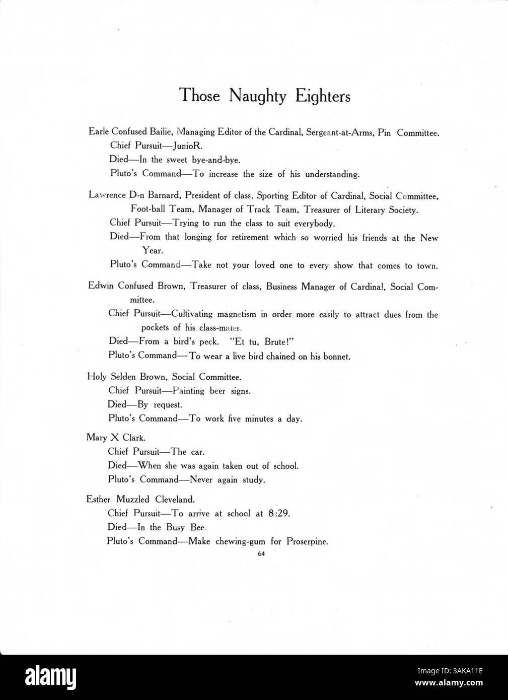 This 1908 edition of 'Cardinal,' East High School's yearbook ...