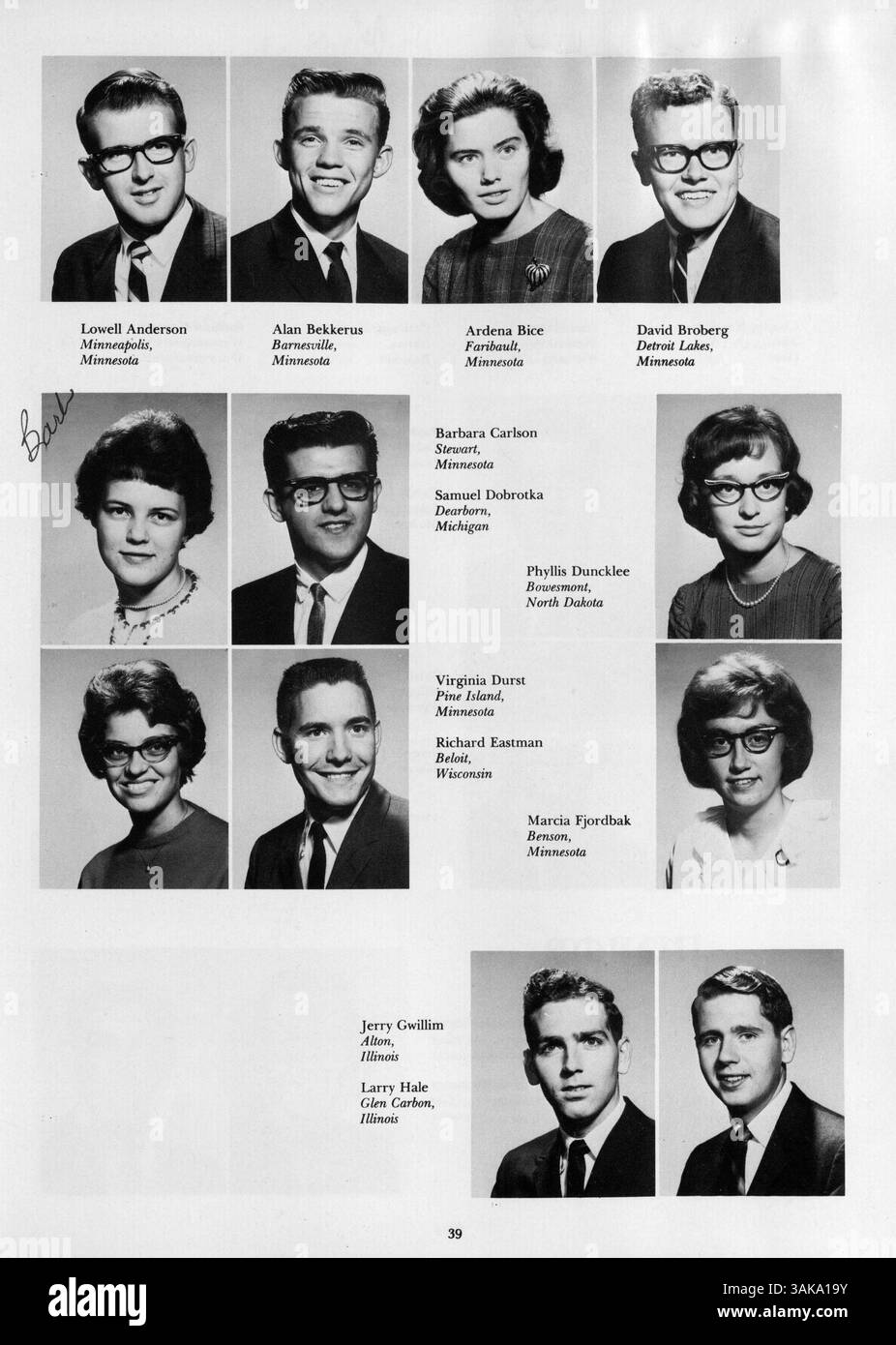 This 1965 yearbook from North Central Bible College highlights the ...