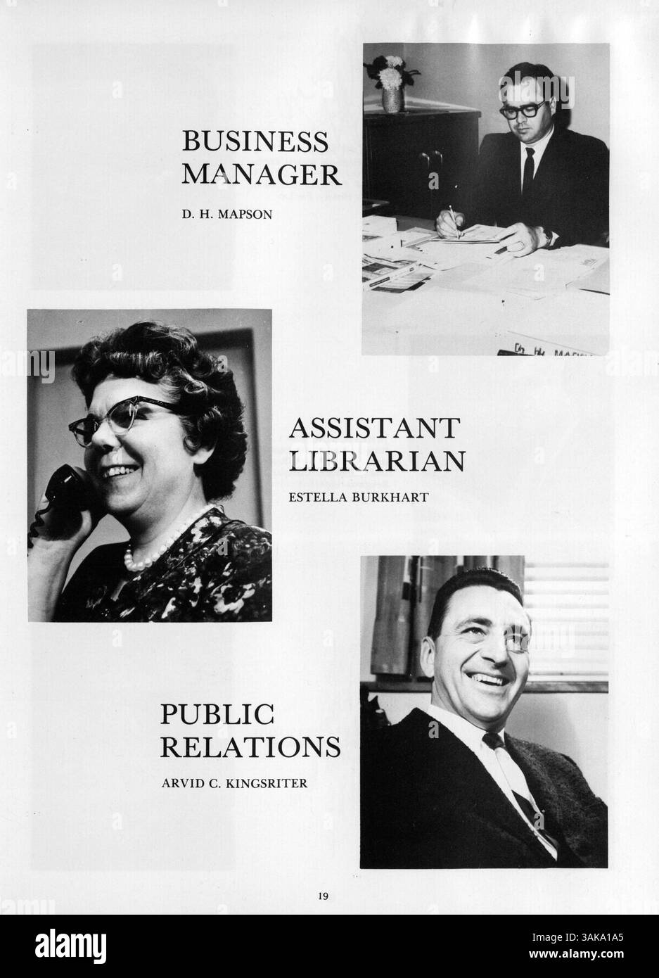 This 1965 yearbook from North Central Bible College reflects the ...