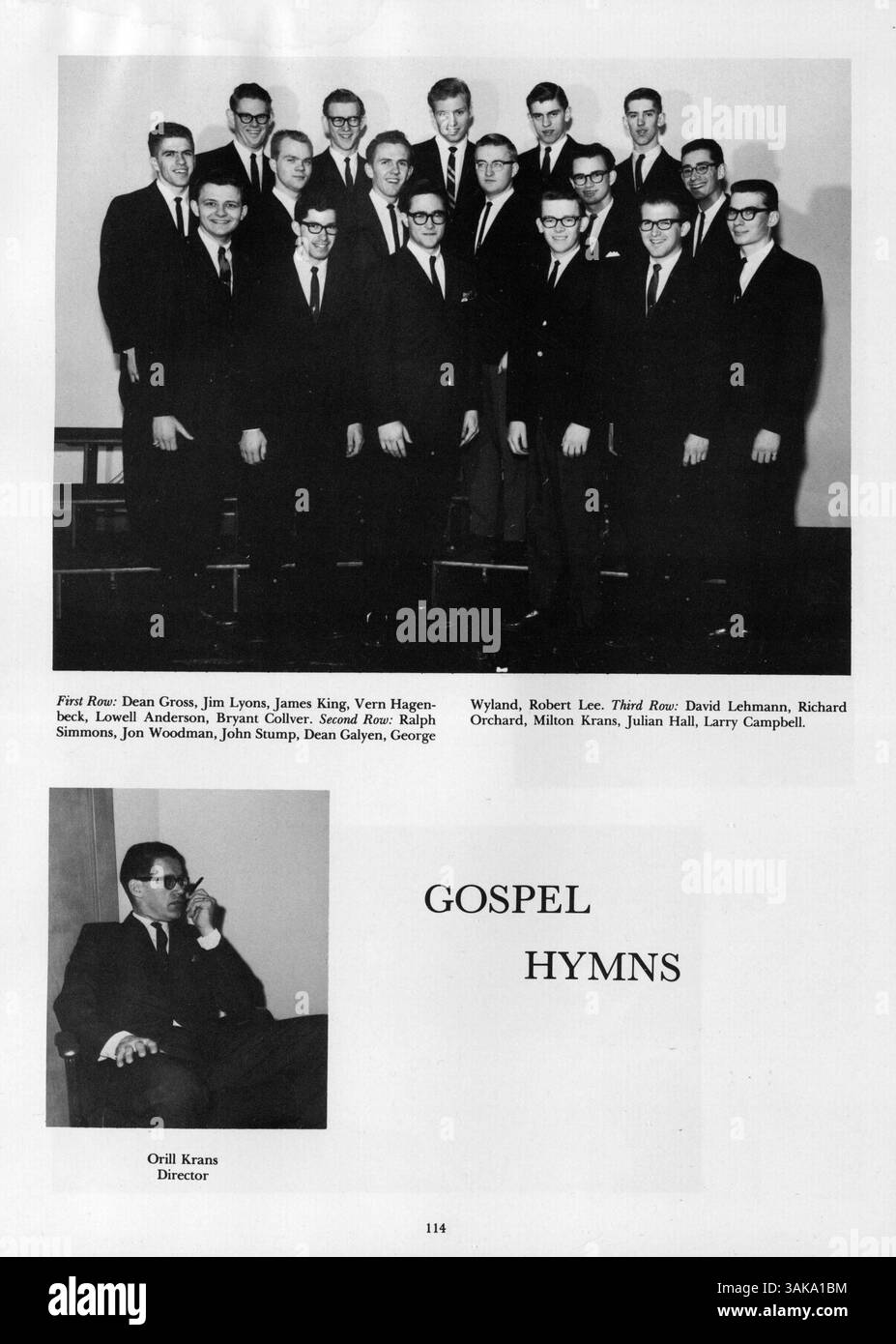 The 1965 yearbook of North Central Bible College captures the students ...