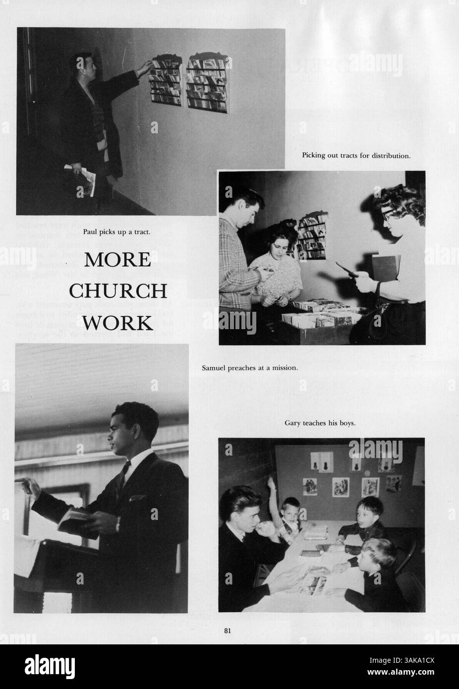 The 1965 yearbook from North Central Bible College covers the 1964-1965 ...