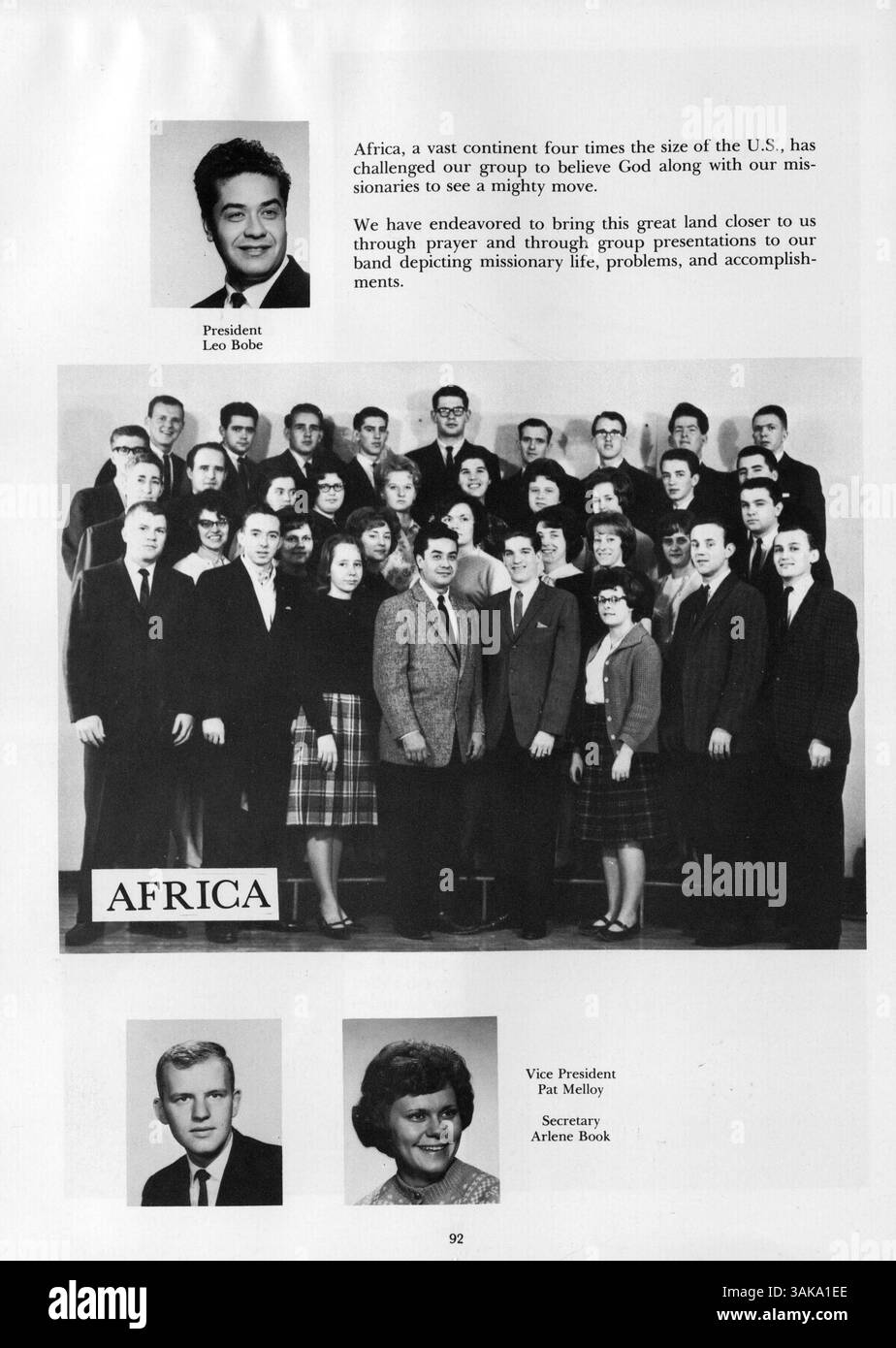 The North Central Bible College Yearbook from 1965 documents the ...