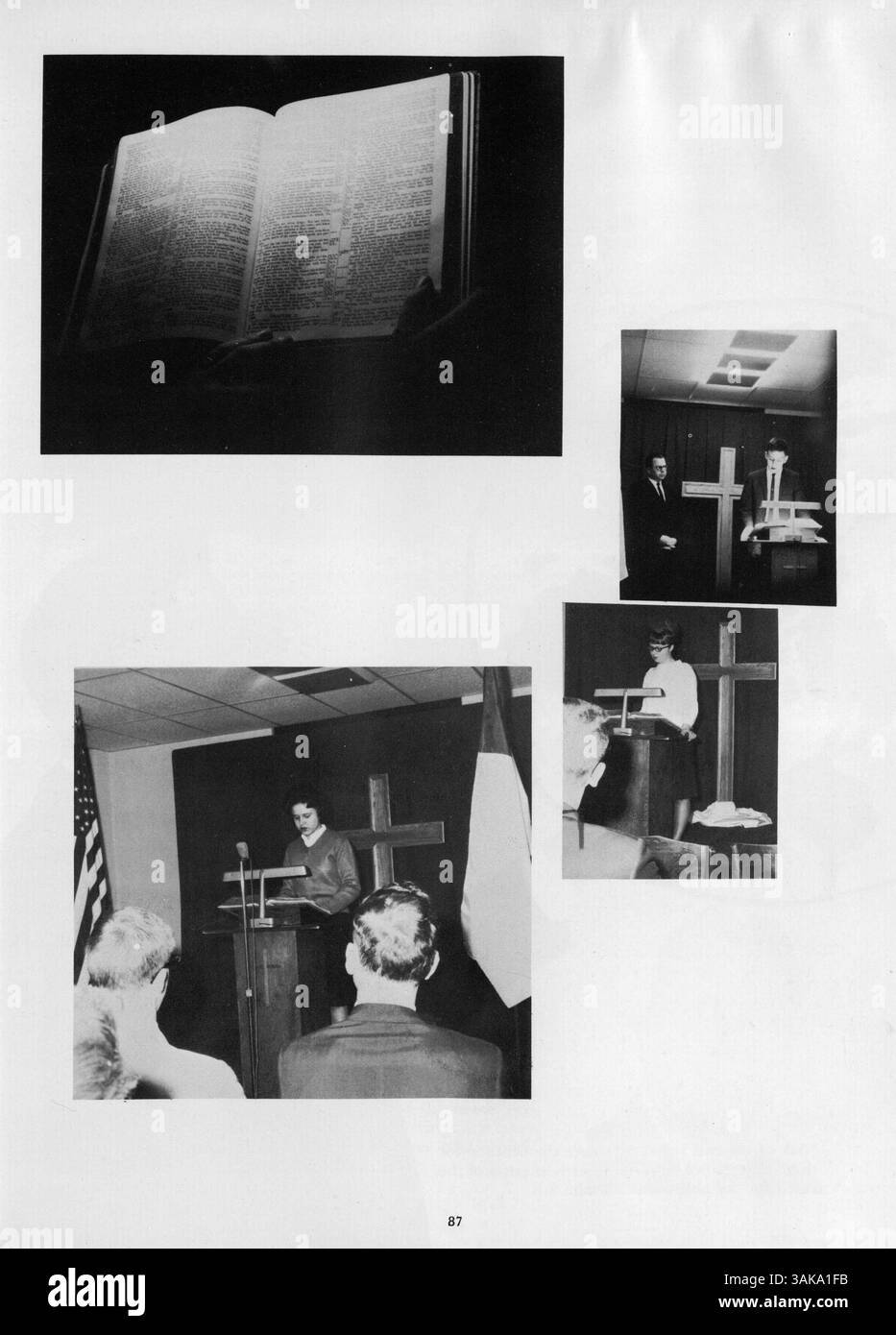 The 1965 yearbook from North Central Bible College documents the ...