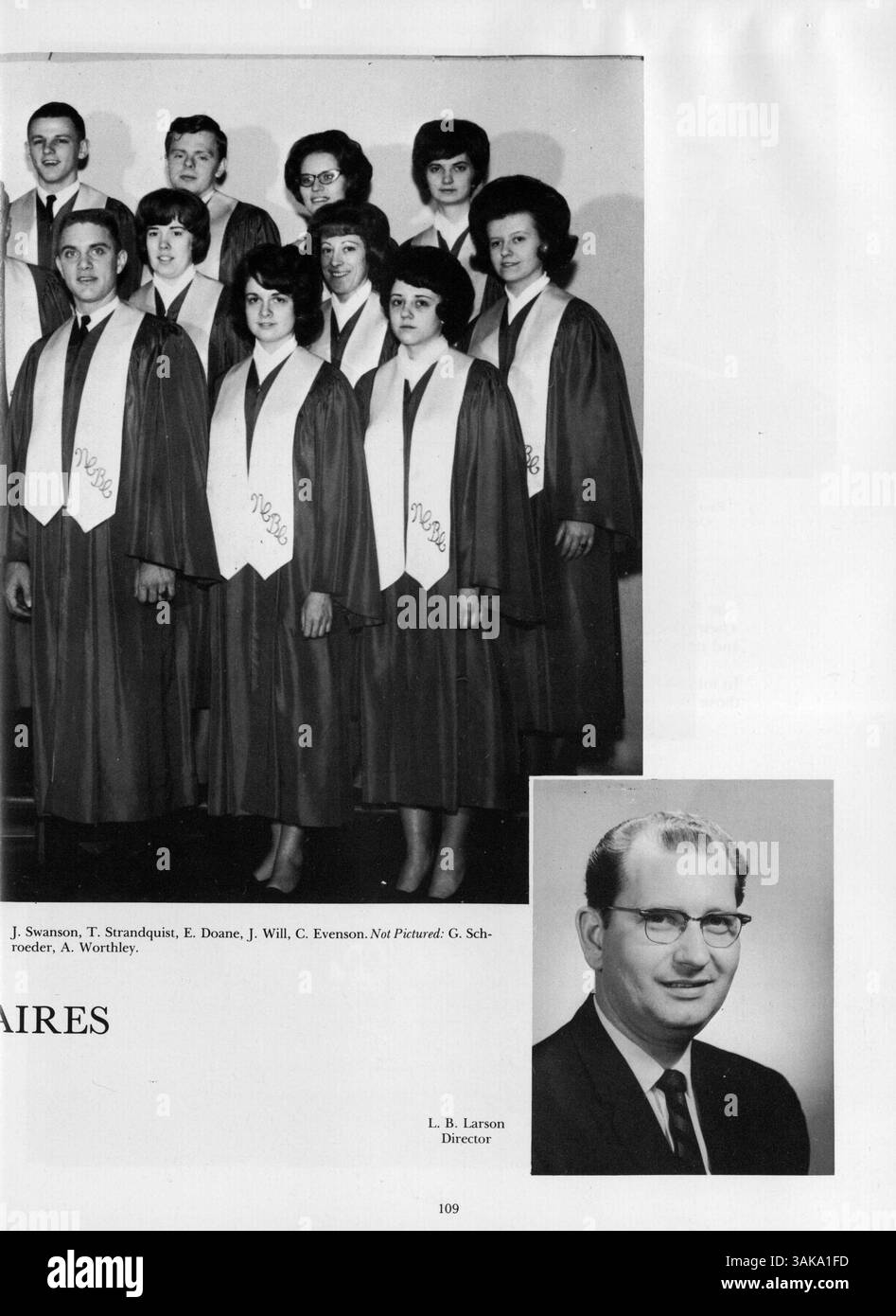This 1965 yearbook from North Central Bible College serves as a ...
