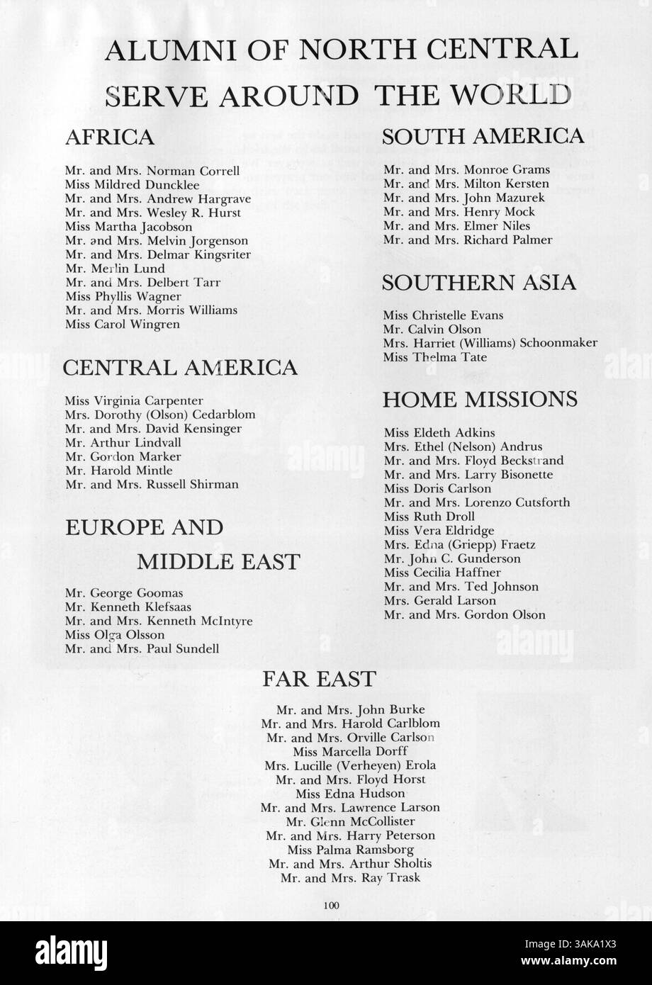 This 1965 yearbook from North Central Bible College offers a detailed ...