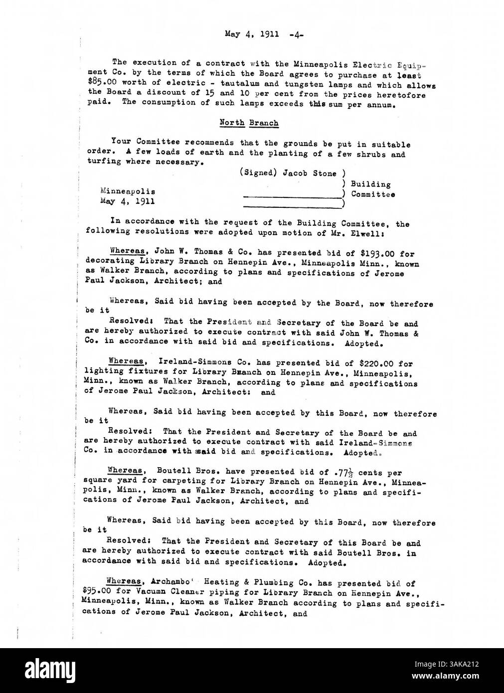 The meeting minutes of the Minneapolis Public Library Board of ...