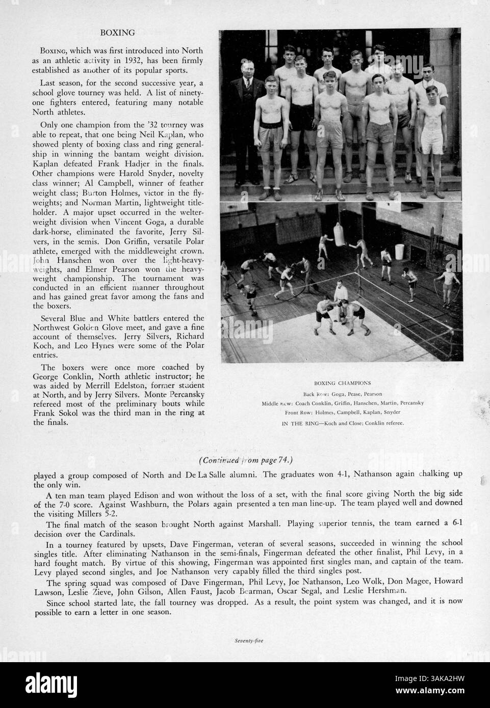 The 1934 North High yearbook, Polaris, provides a visual record of ...