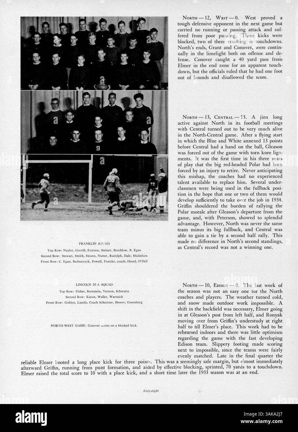 The 1934 North High yearbook, Polaris, documents the student body ...