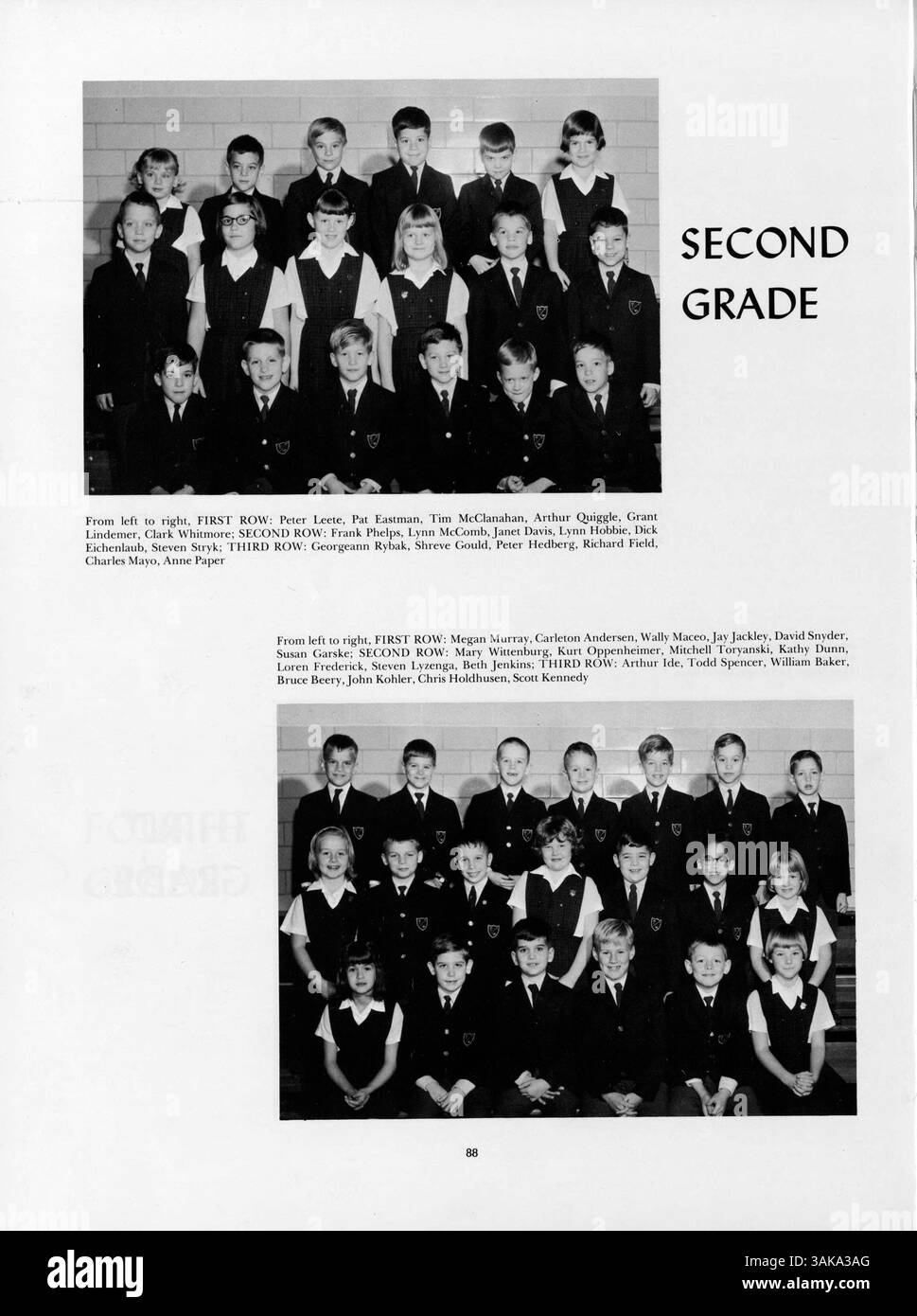 This 1966 high school yearbook, Mustang 1966, captures the students ...