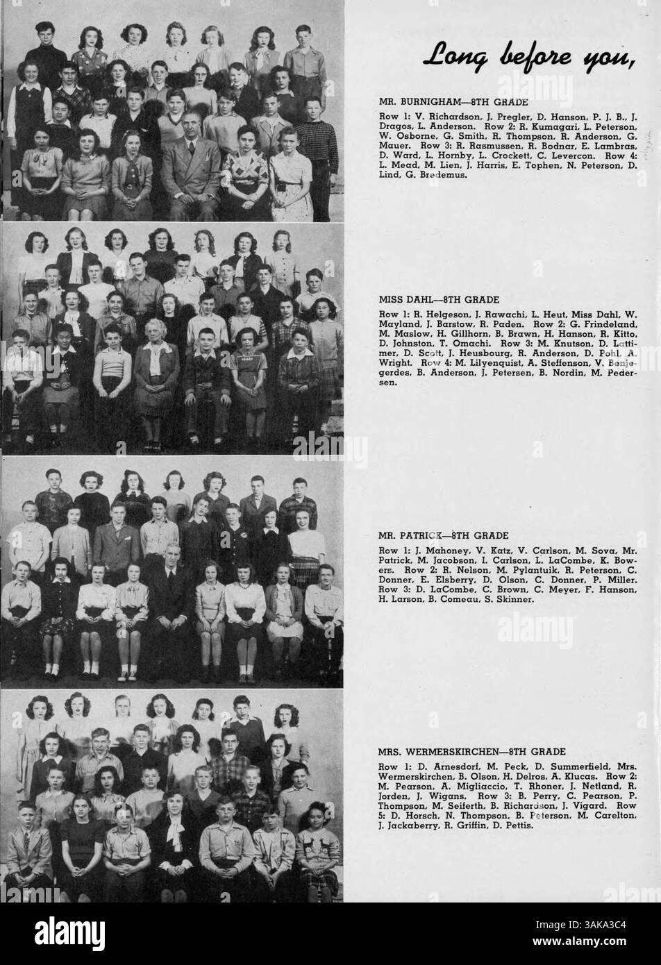 The 1946 Cardinal Yearbook from Marshall High School reflects the ...