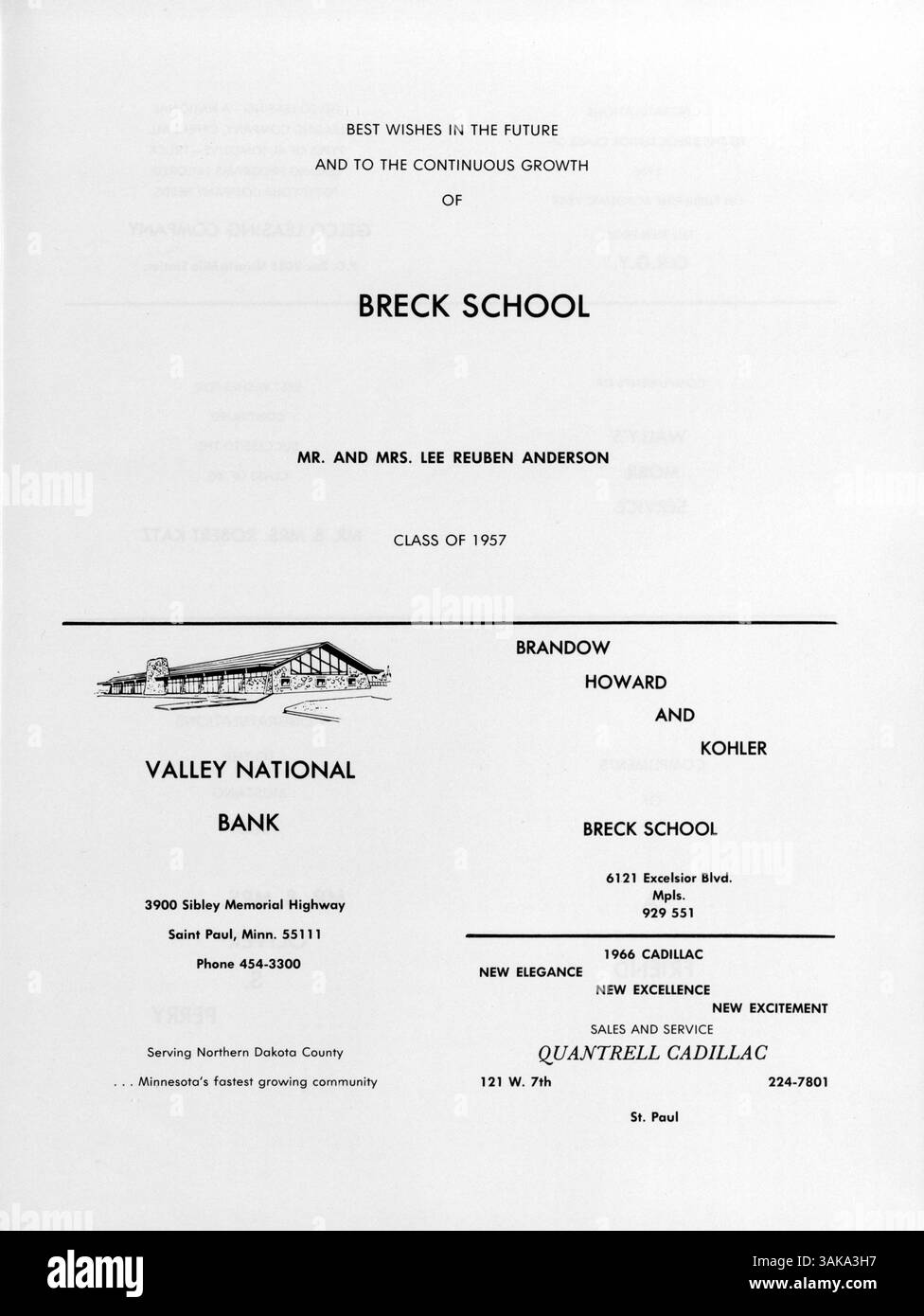 Educational milestones from the 1965 1966 academic year Black and White ...