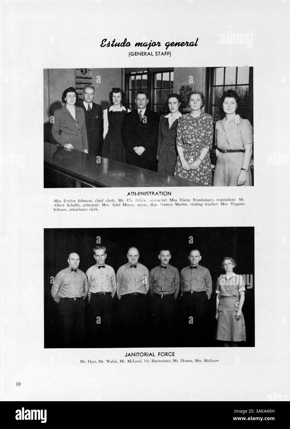 The 1945 'Wagistanian' Yearbook provides a historical record of the Southwest High School ...