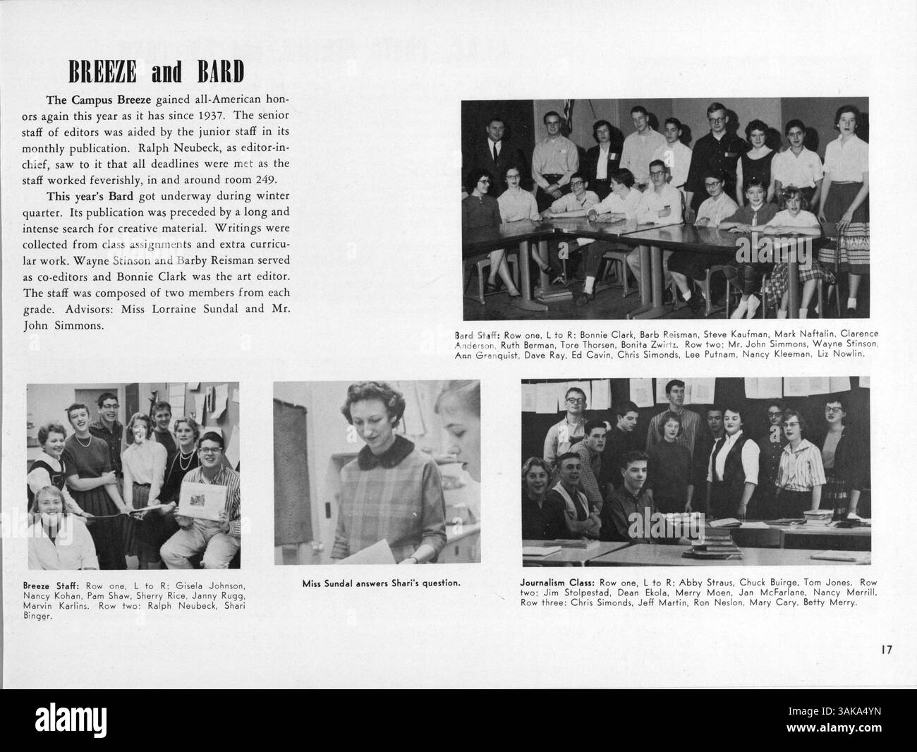 This annual captures the significant moments of the 1958-1959 school ...