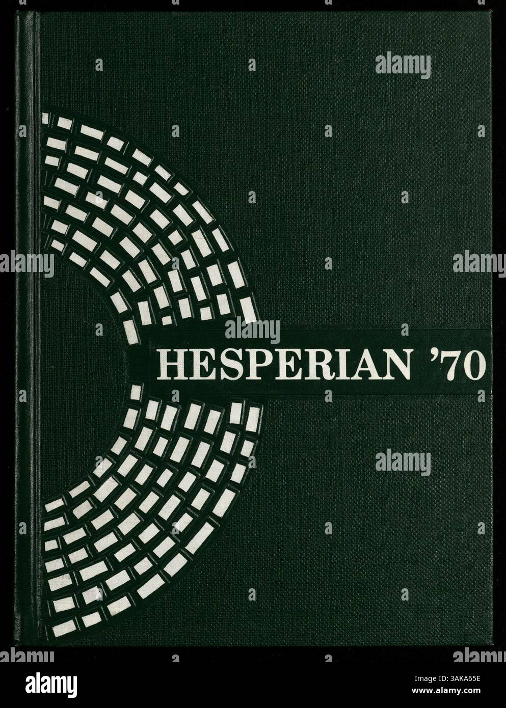 The 1970 West High School yearbook, Hesperian '70, documents the school ...