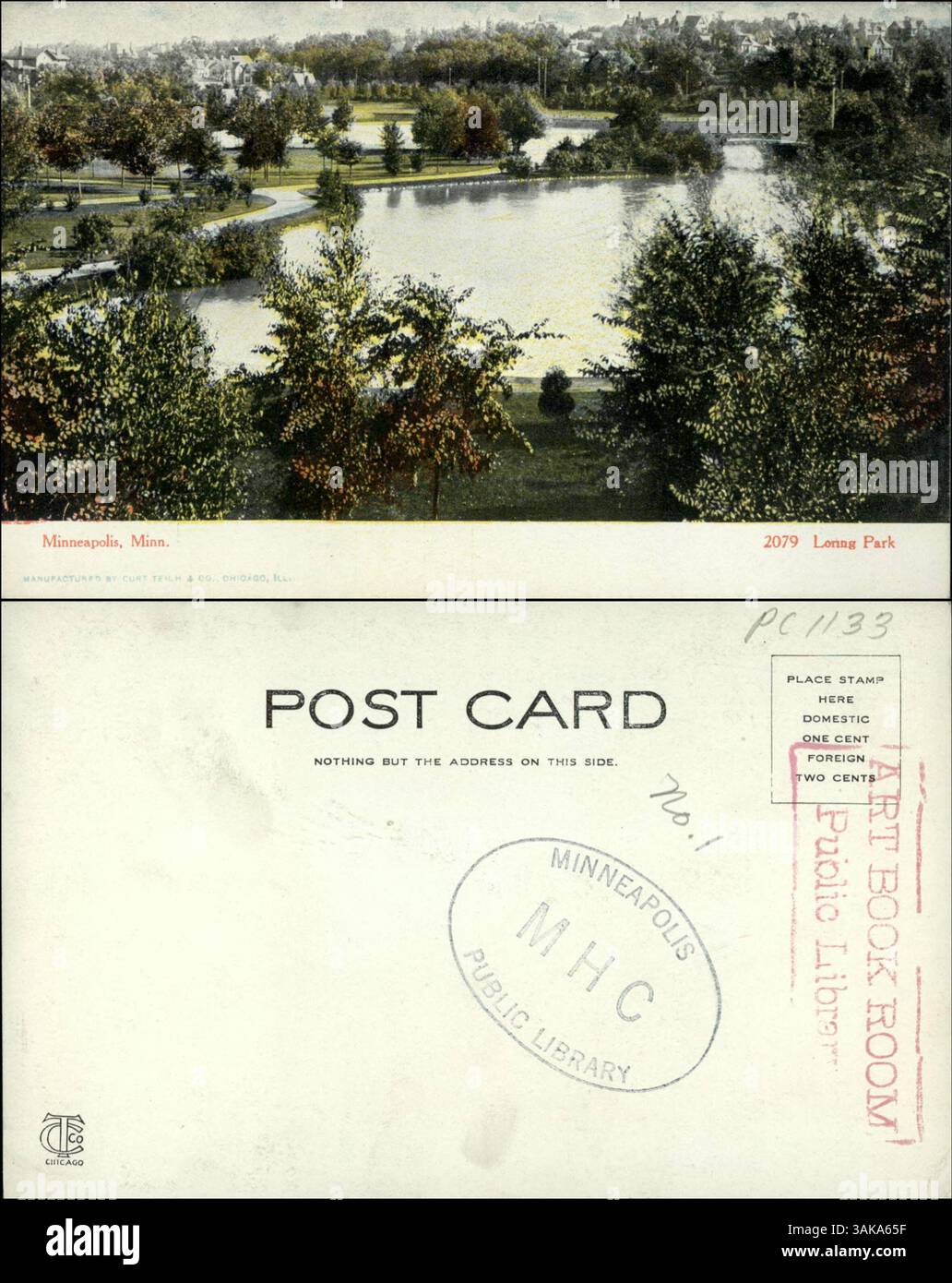 Loring Park, a prominent green space in Minneapolis, Minnesota, known ...