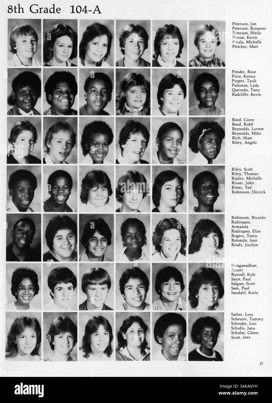 The 1984 Northeast Jr. High Yearbook documents student life and school ...