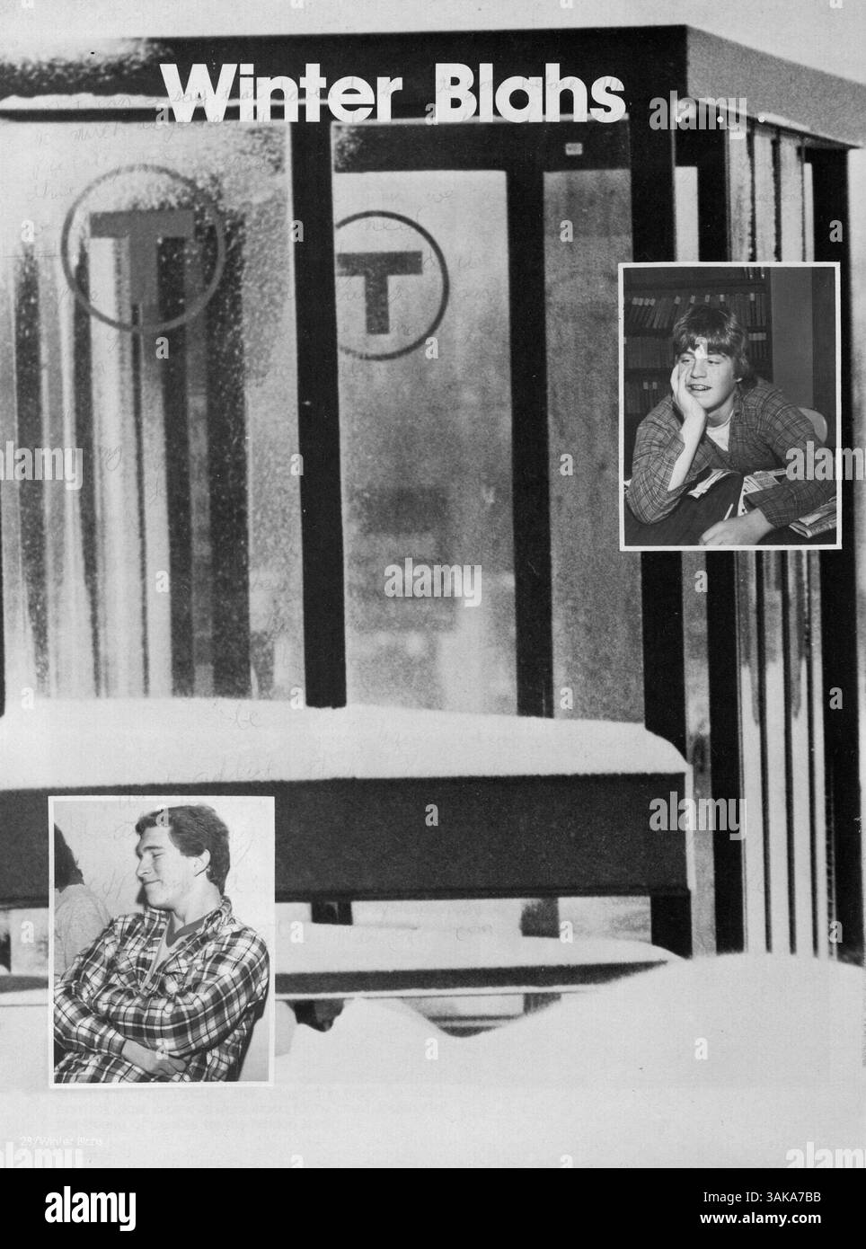 The 1984 Hopkins High School yearbook, 'Regalia '84,' features a ...
