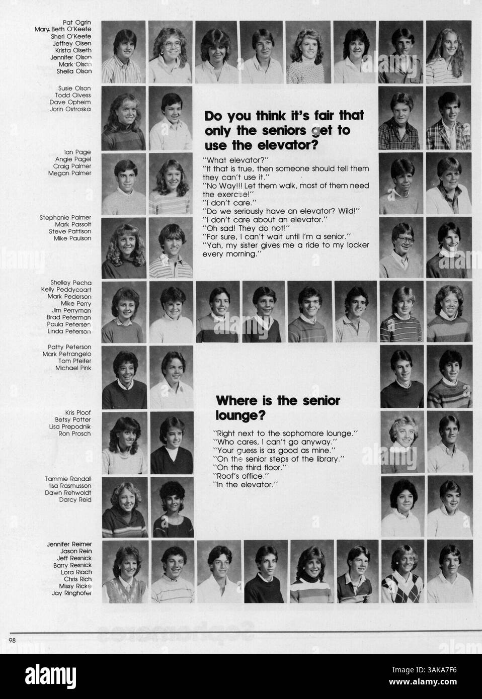 The 1984 'Regalia' Yearbook from Hopkins High captures the key events ...