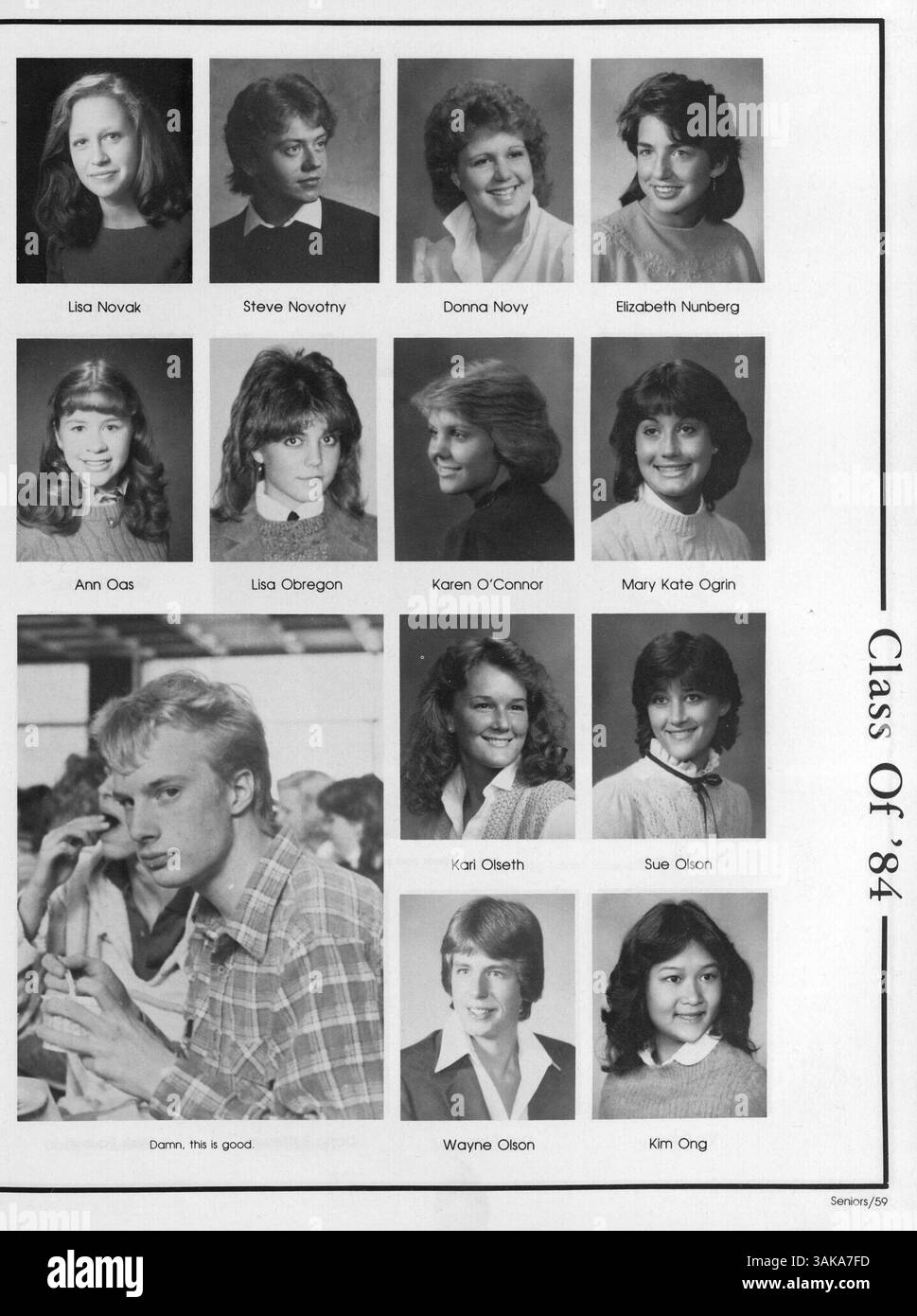 The 1984 'Regalia' yearbook provides a visual history of Hopkins High ...