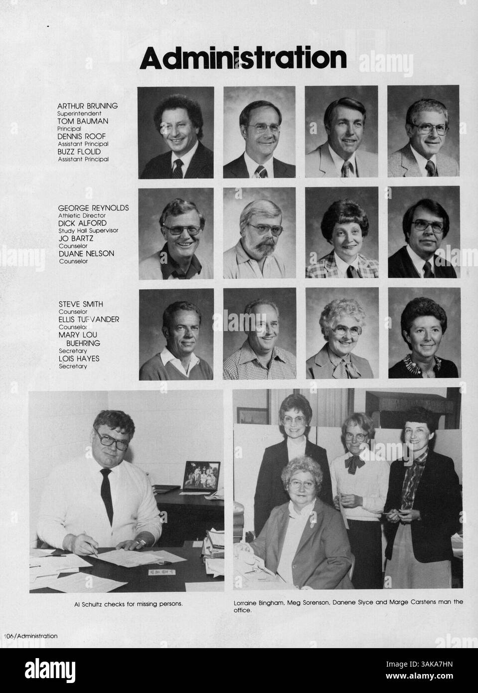 The 1984 'Regalia' Yearbook from Hopkins High captures the key events ...