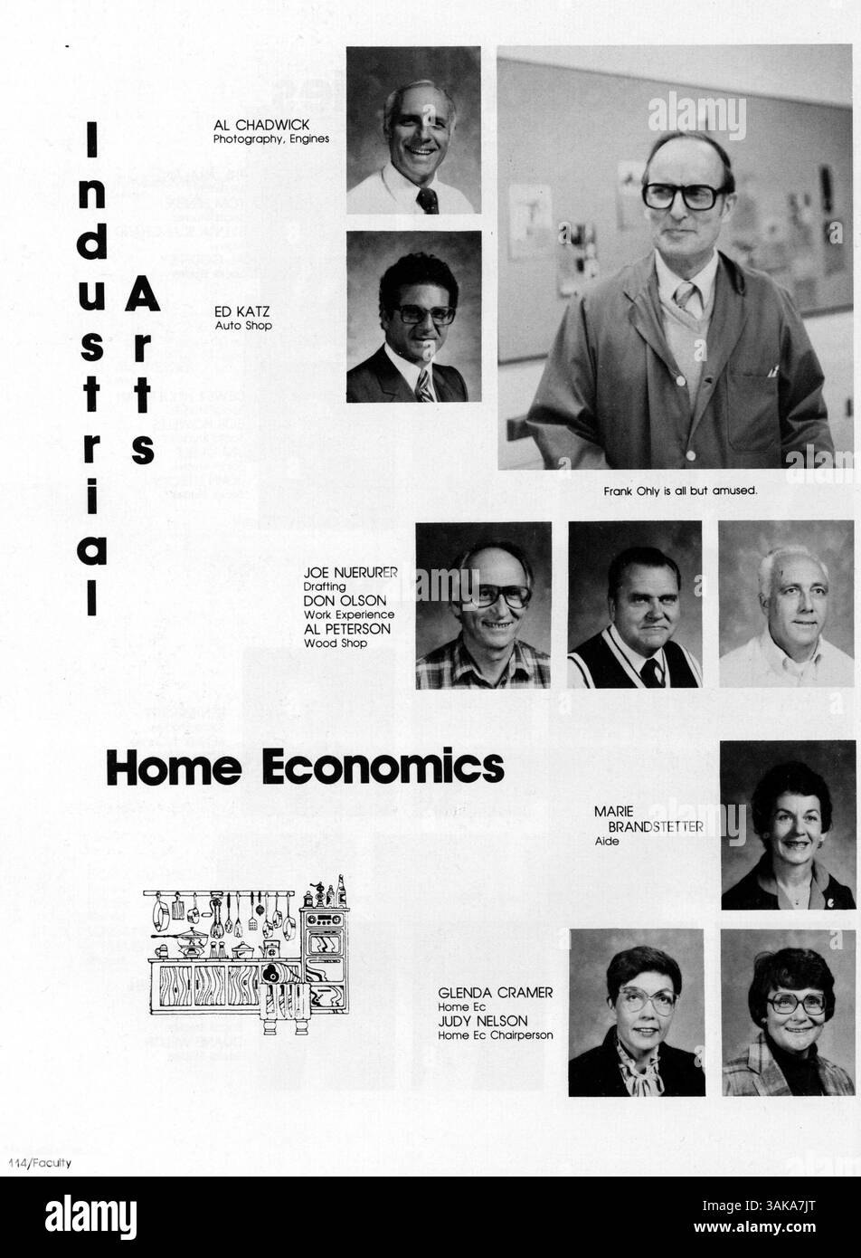 Regalia 1984 Yearbook from Hopkins High School showcases portraits ...