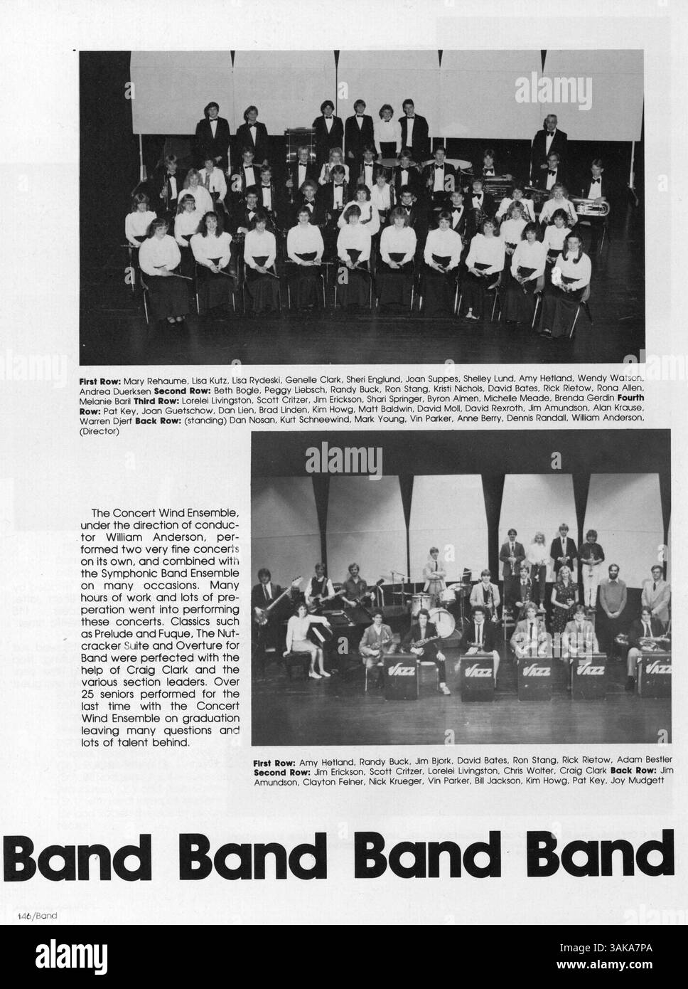 The 1984 'Regalia' Yearbook from Hopkins High captures key events ...