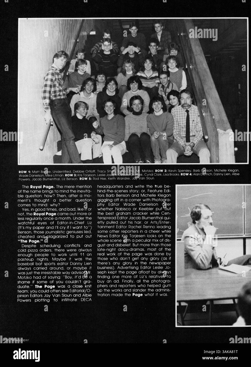 Regalia '84 is the 1984 Hopkins High Yearbook, documenting the key ...