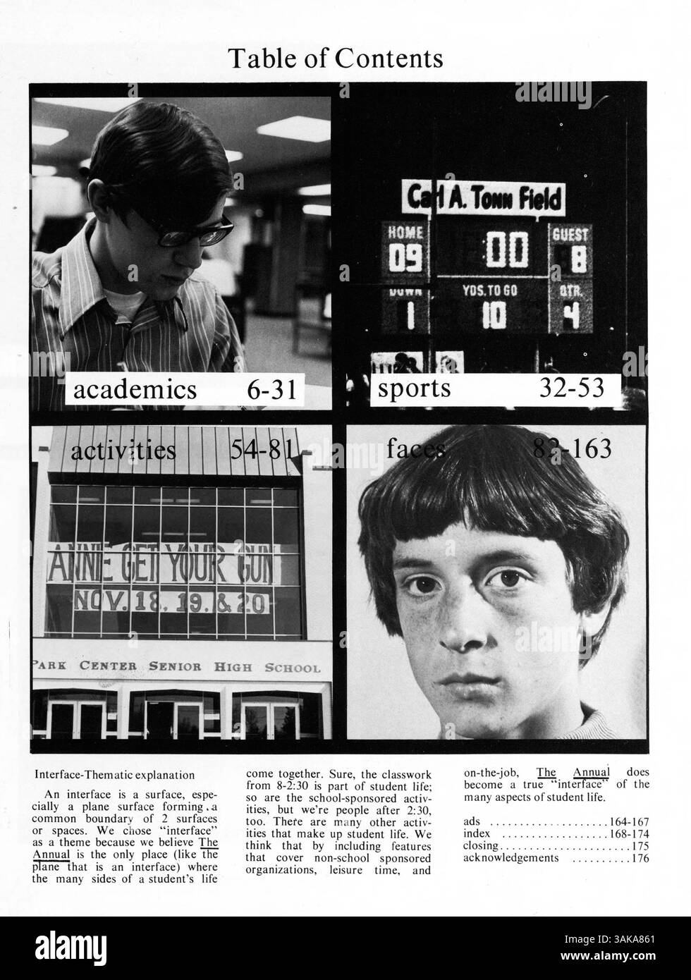 The 1971-1972 Park Center High Yearbook, Pirate Volume 1, showcases ...