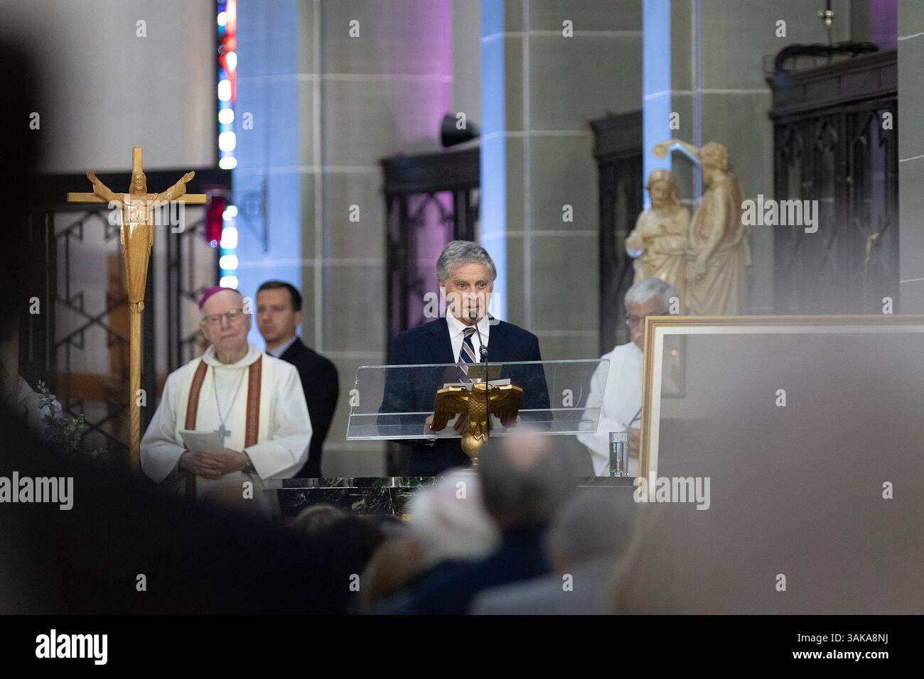 Moncton, Canada. 12th Apr, 2025. The Honorable Judge Joseph C. Michaud ...