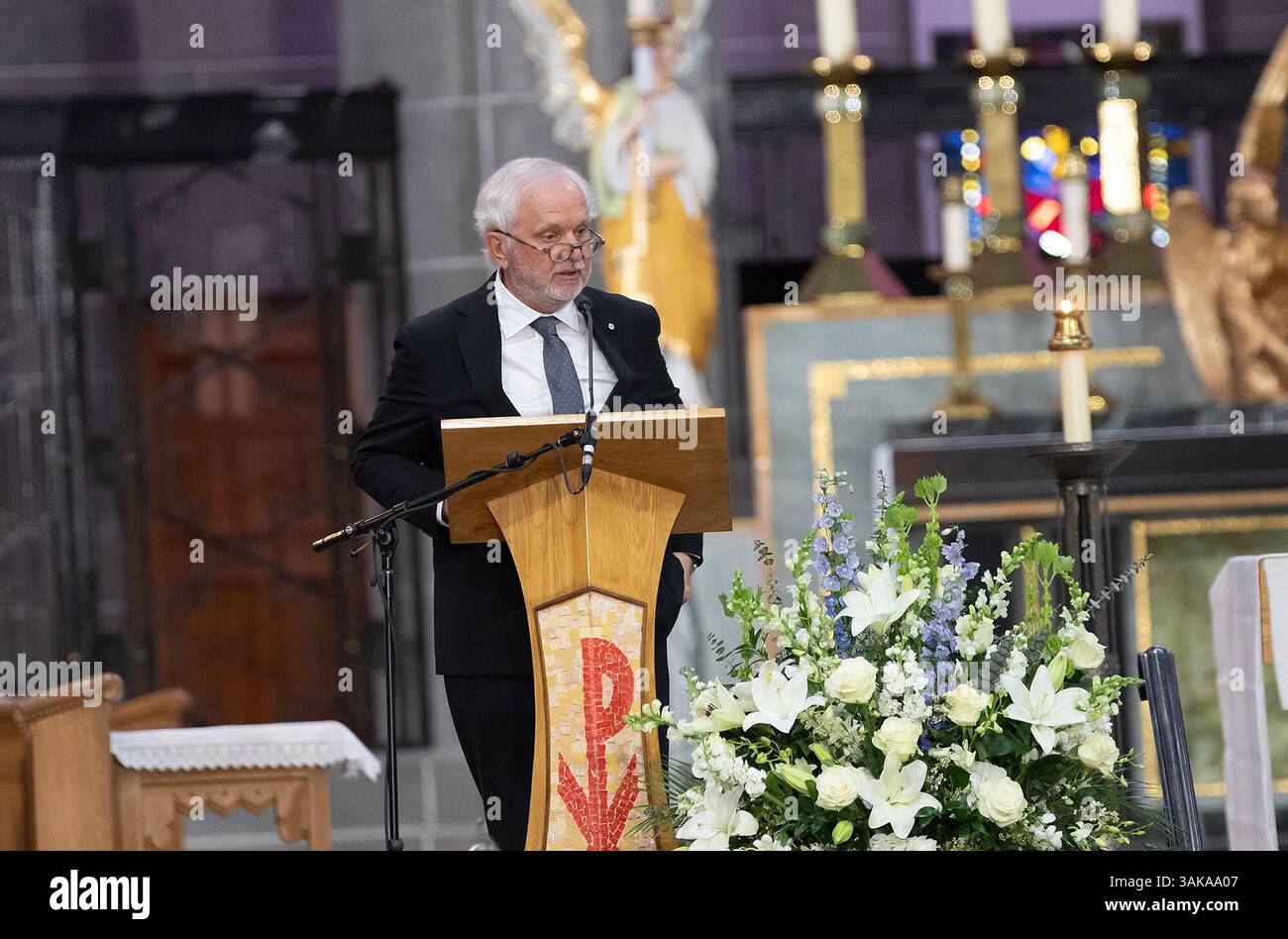 Moncton, Canada. 12th Apr, 2025. Camille Thériault, President of the ...