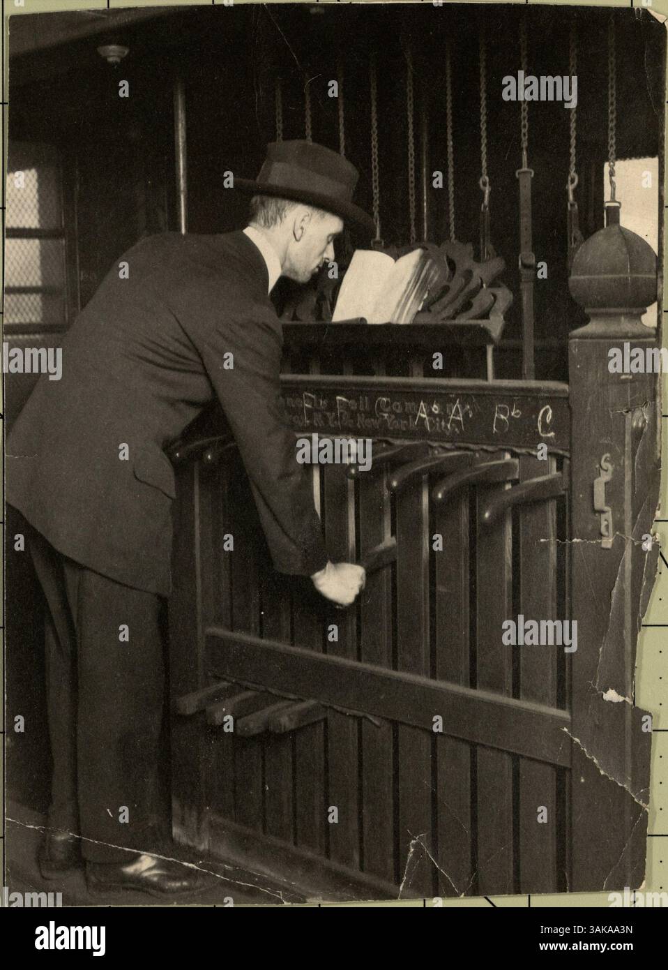 Joseph Auld, the municipal chime player for Minneapolis, is shown ...