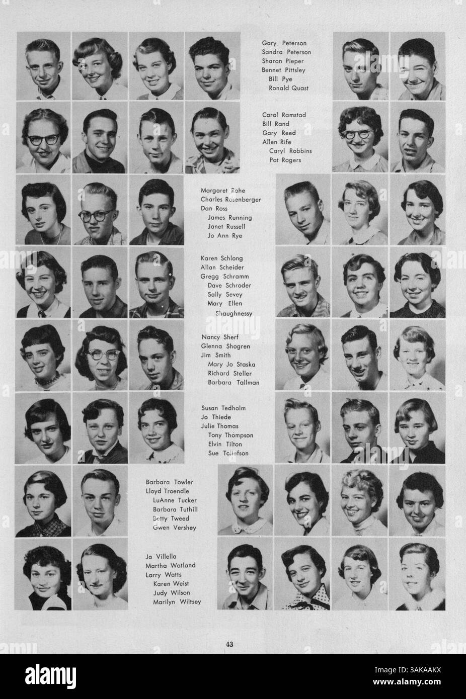 The 1955 Voyageur yearbook captures highlights of Minnetonka High ...