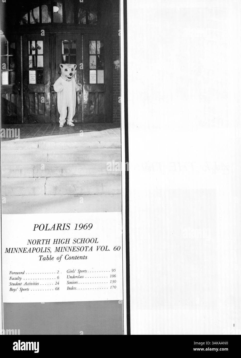The 1969 Polaris Yearbook from North High School highlights students ...