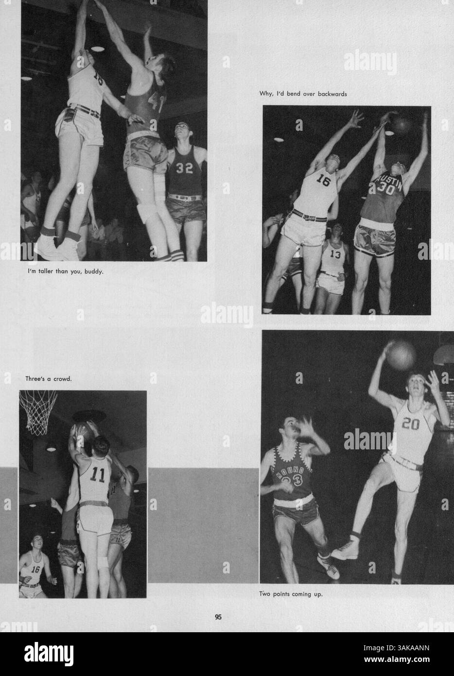 This high school yearbook, 'Voyageur 55,' highlights the students ...