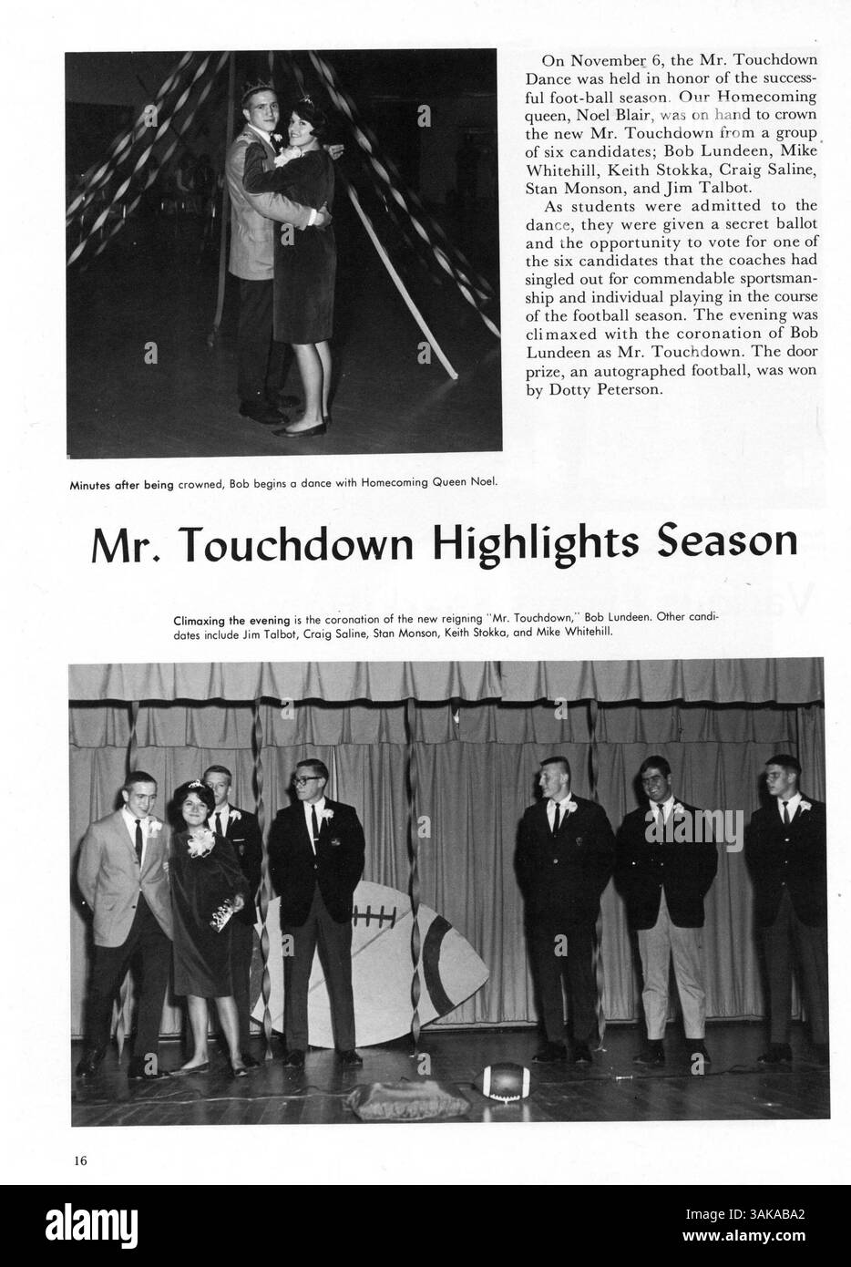 The 1965 '65 Villager' yearbook records significant events, student ...