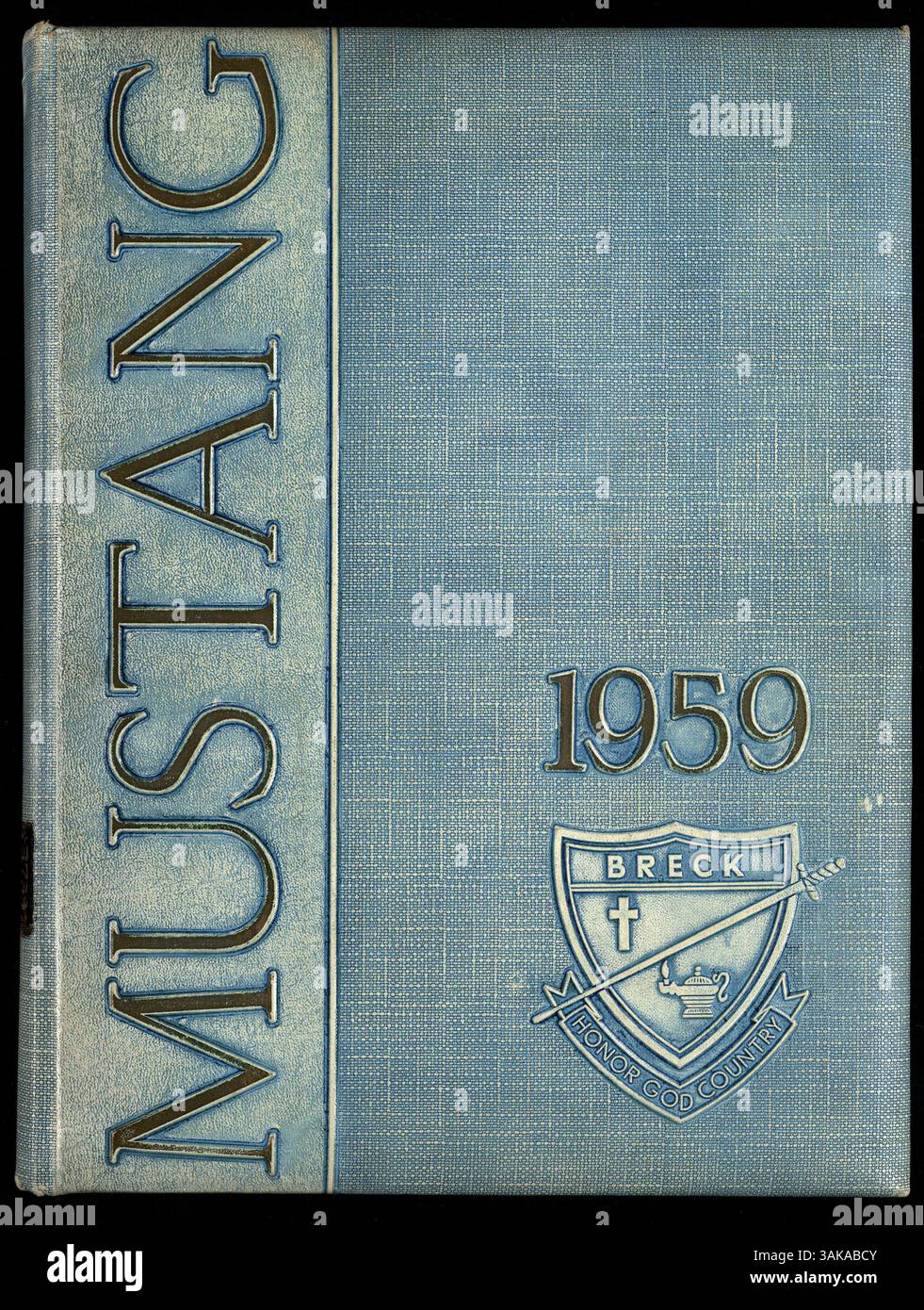 The 1959 Breck Yearbook documents the students, teachers, clubs ...
