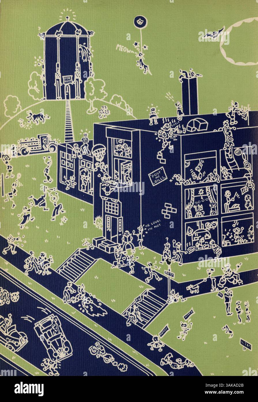 The 1934 'Wahian' yearbook from Washburn High School records student ...
