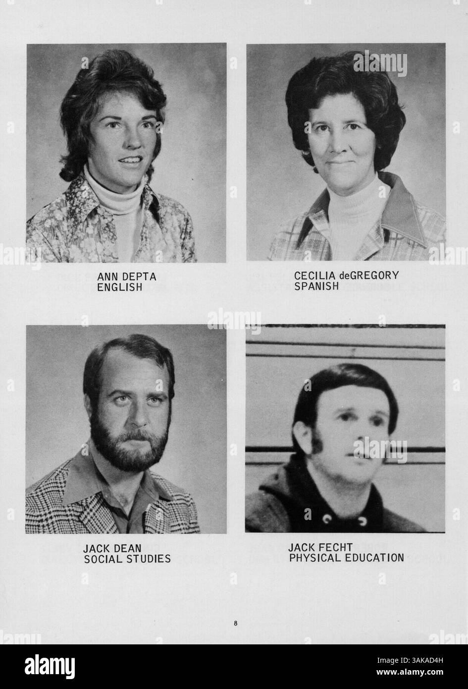 The 1976 Blake Middle School yearbook covers student life, athletics ...