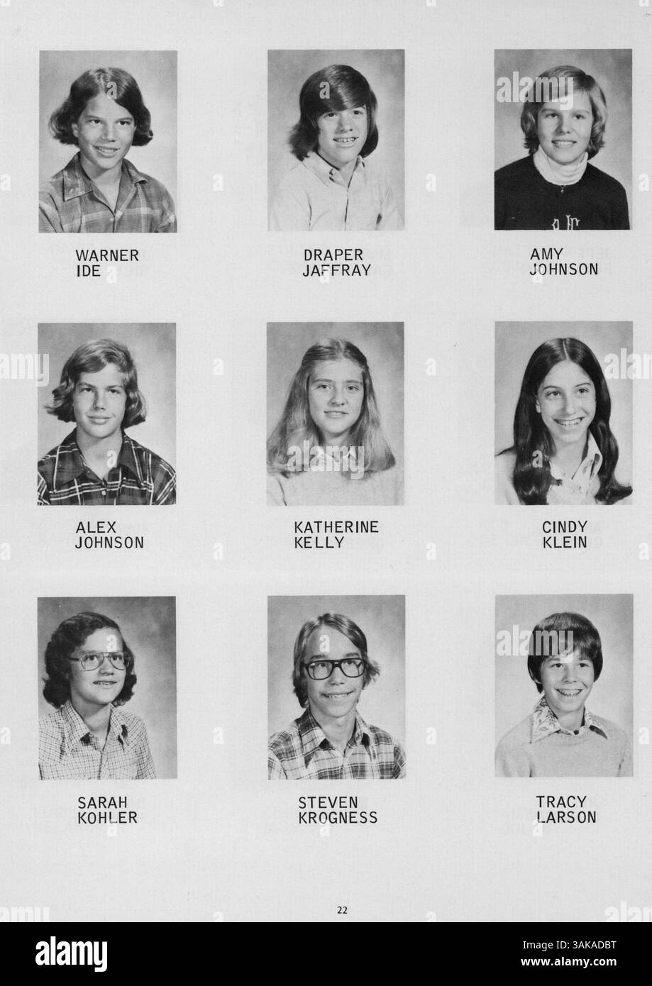 The 1976 Blake Middle School yearbook, Images 76, captures the essence ...