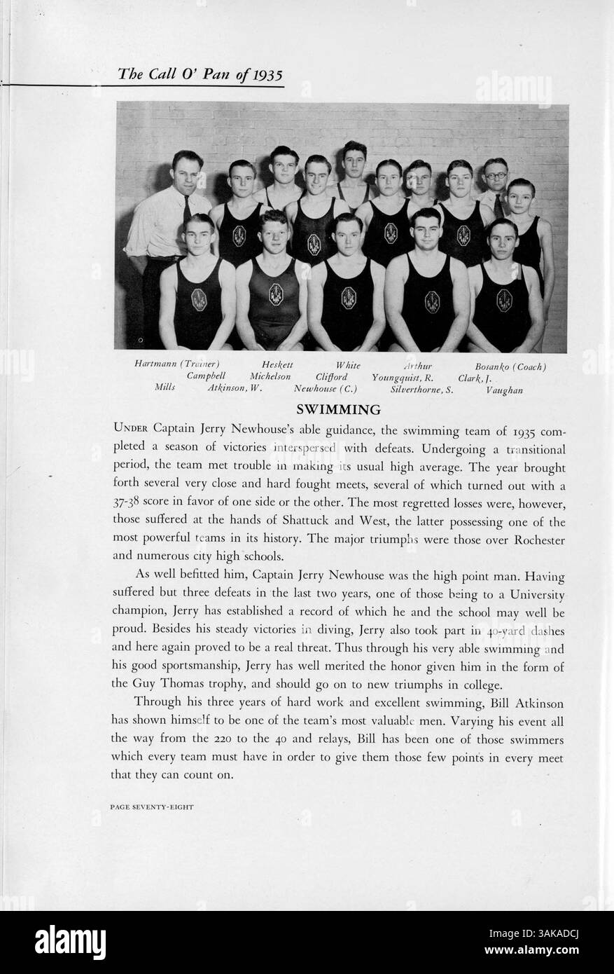 This high school annual documents the students, teachers, clubs ...