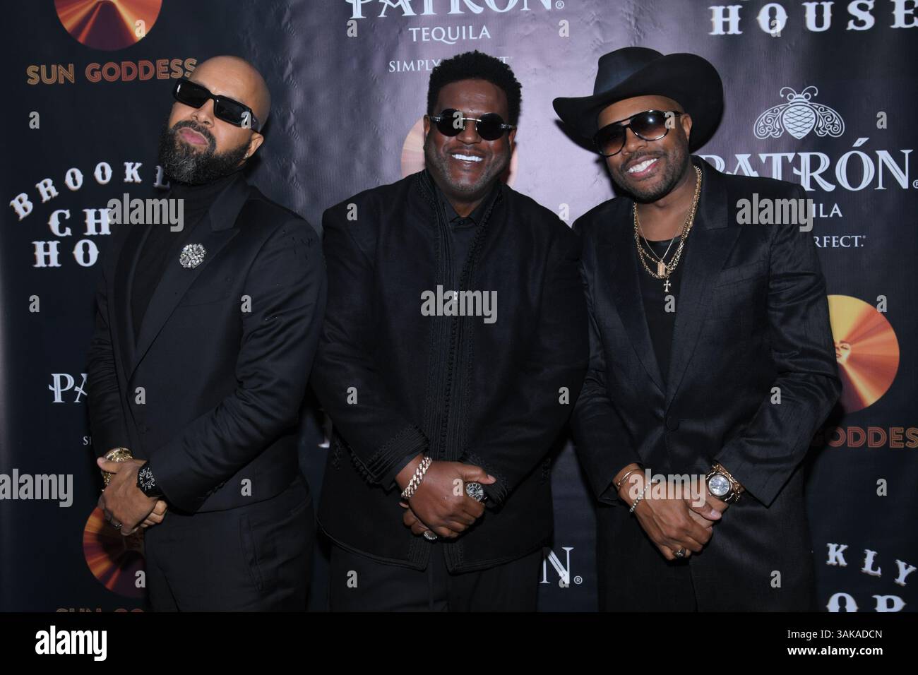 Kenny Burns, Robert "Don Pooh" Cummins, and DJ D-Nice attend as Mary J ...