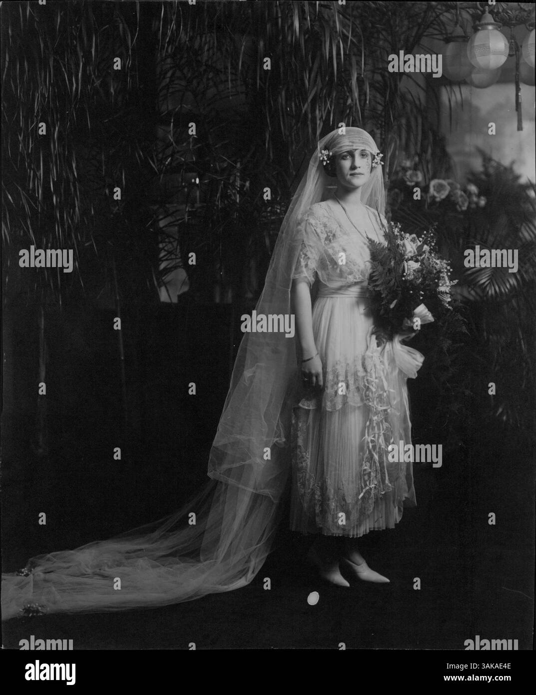 A photograph of Mrs. Louis McCarthy, a notable figure in the community ...