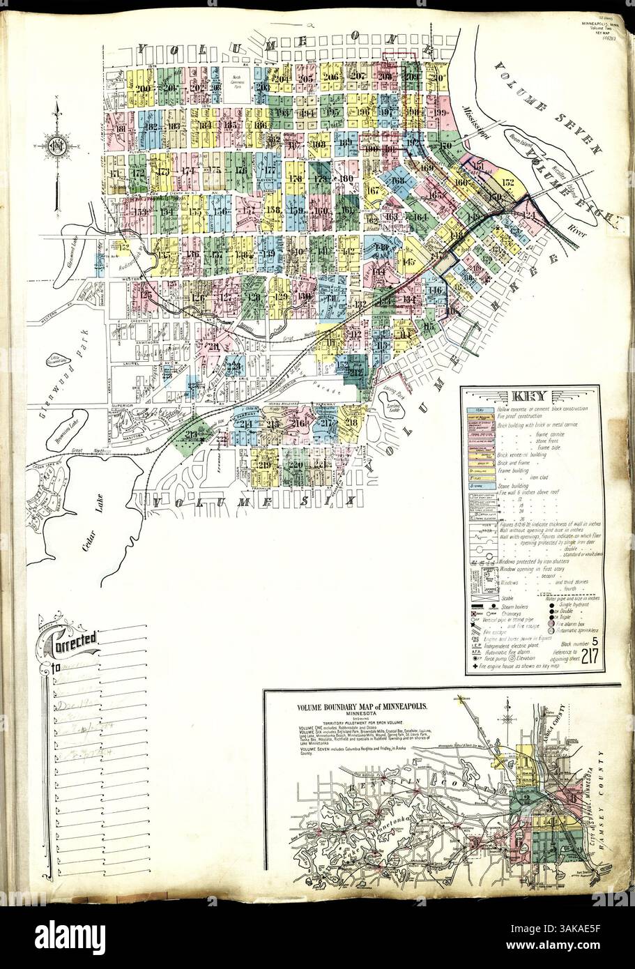 This volume of the Sanborn Insurance Maps for Minneapolis includes ...