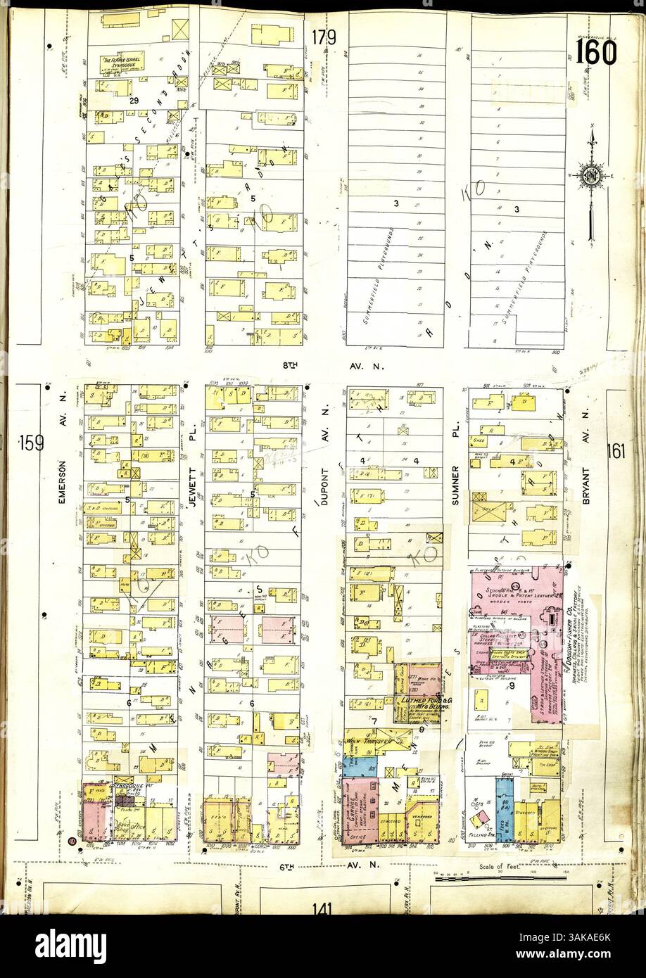 Sanborn insurance maps document Minneapolis' building designs, sizes ...