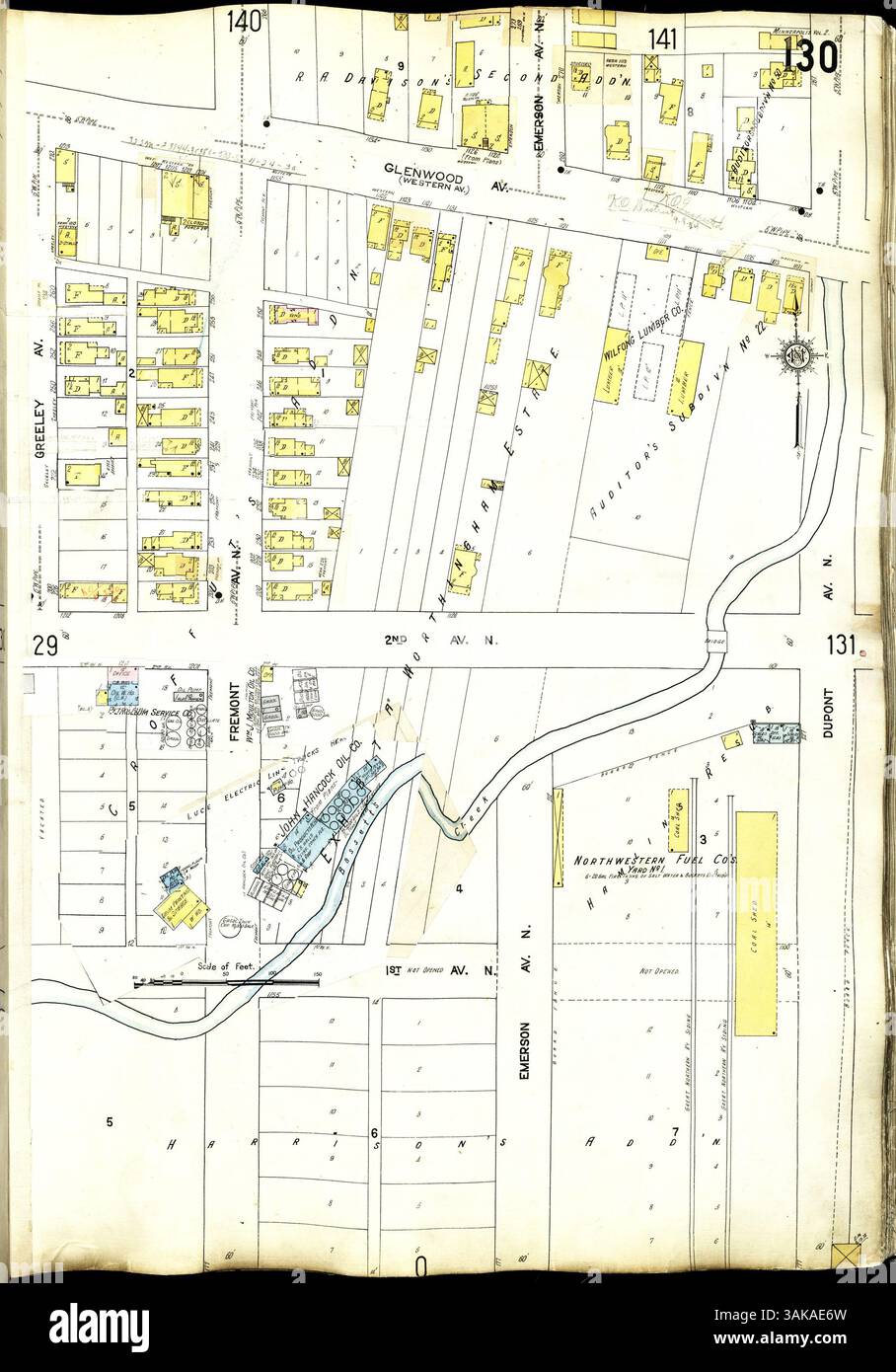 The Sanborn fire insurance maps of Minneapolis document the city's ...