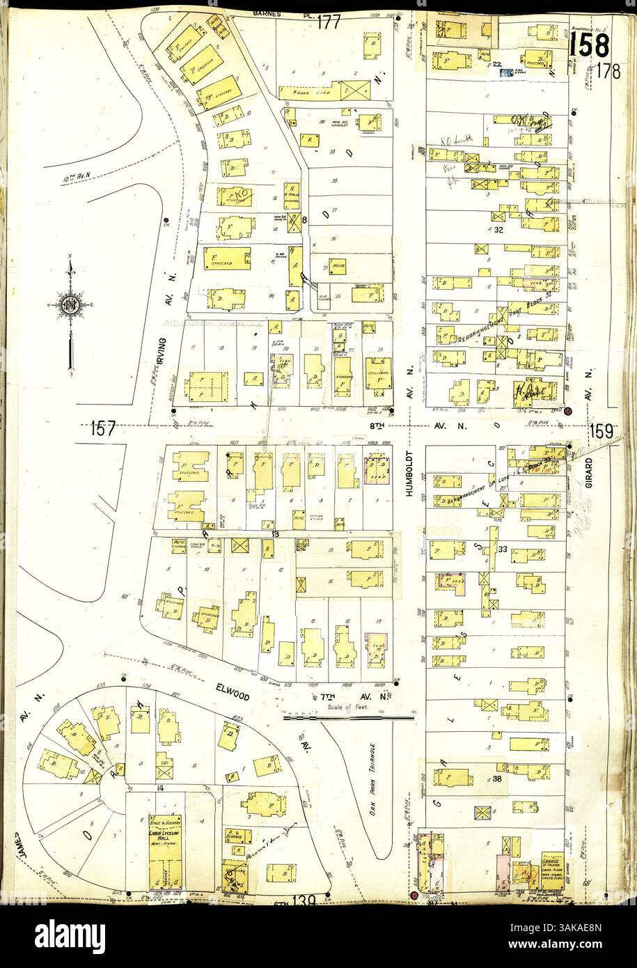 Sanborn fire insurance maps of Minneapolis detail the city's ...