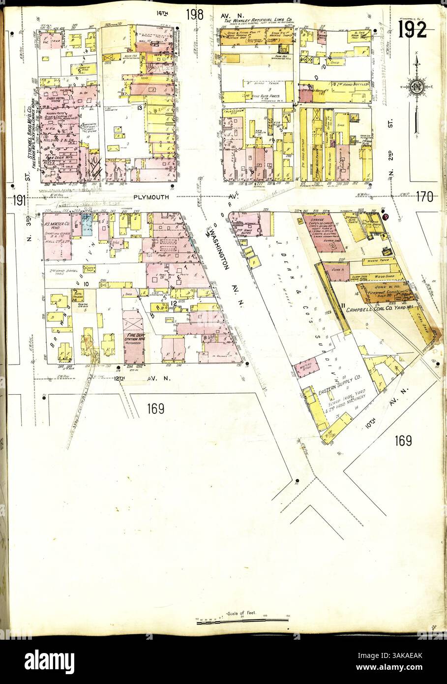 Sanborn Maps of Minneapolis, Volume 2 offer a comprehensive look at ...